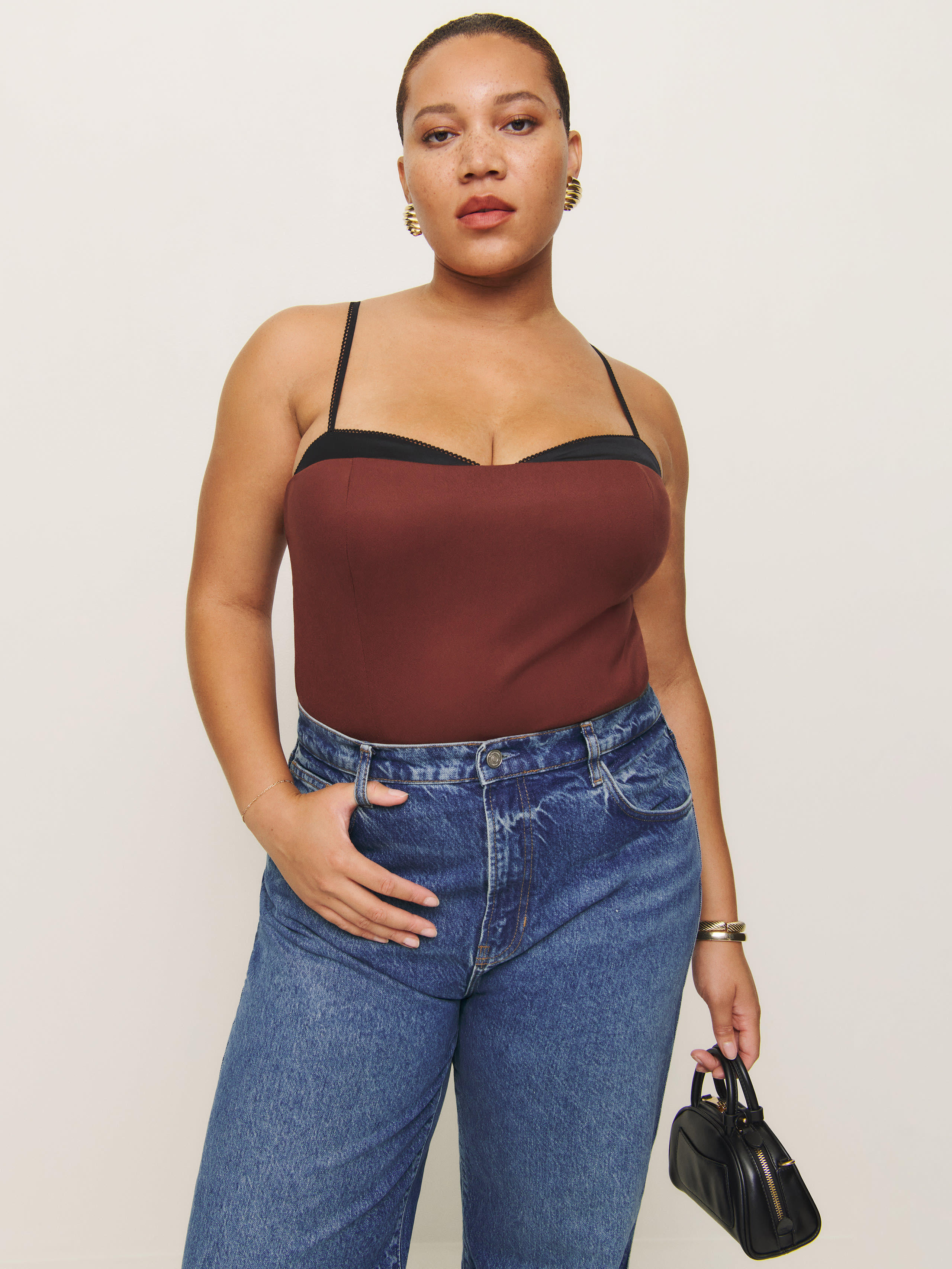 Reformation Melanie Top Es In Red | ModeSens